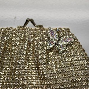 Isabella Adams | Bags | Isabella Adams Swarovski Crystal Pouch Evening ...